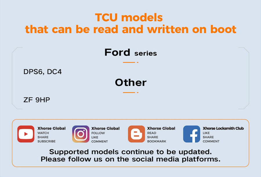 Programador ECU Xhorse XDMPG0GL multiprog